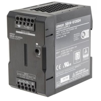 China OMRON S8VK-S12024 SWITCH MODE 120 WATT 24 VDC 5 AMP 100-240 VAC PUSH IN for sale
