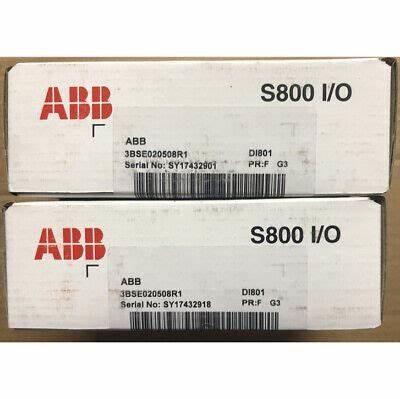 China ABB 3BSE020508R1 INPUT MODULE DIGITAL 24 VDC 16 CHANNEL DI801 for sale