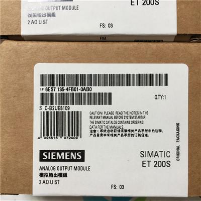 China Siemens 6ES7134-4FB01-0AB0 2 AI STANDARD U 15 MM WIDTH 12 BIT+SIGN for sale