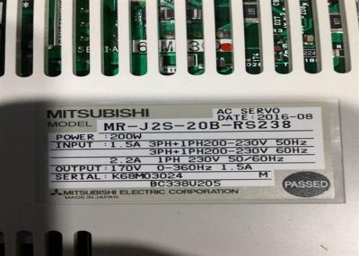 China MR-J2S-200B-RS238   Industrial Servo Drives Mitsubishi Servo Amplifier for sale