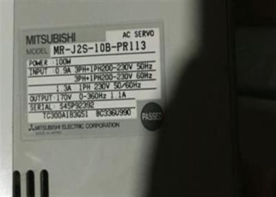 China MR-J2S-10B-PR113 Mitsubishi AC Servo Amplifier MELSERVO MR-J2S for sale