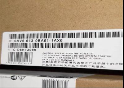China Siemens 6AV6 643-0BA01-1AX0 HMI Touch Screen Operator Panel 6 Color for sale