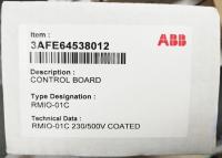 China RMIO-01C CONTROL BOARD MODULE 64538012 SERVO DRIVES PARTS for sale