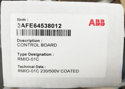 China RMIO-01C CONTROL BOARD MODULE 64538012 SERVO DRIVES PARTS for sale