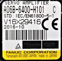 China FANUC A06B-6400-H101 SERVO AMPLIFIER 6 AXIS CONTROL A R-30IB ROBOT for sale