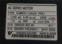 China SGMDH-12A2A-YRA1 Sigma 5 Yaskawa Electric AC Servo Motor 1150W 7.3A 200V 2000r/min for sale