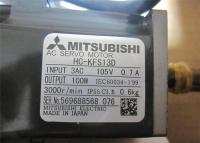 China NEW Mitsubishi 100W Indutrial AC Servo Motor HC-KFS13D 3AC 105V 0.7A in stock for sale