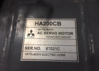 China Industrial 3.5KW 2000r/min AC Servo Motor Mitsubishi HA200CB 170V 16Amp NEW for sale