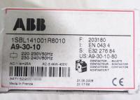 China A9-30-10 Block Contactor A9 1SBL141001R8010 Low Voltage 220-230V 50HZ for sale