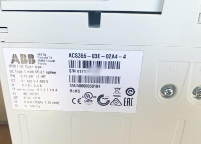 China ACS355-03E-02A4-4 Low Voltage AC Drives 3AUA0000058184 0.75kW 2.4A for sale