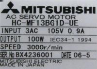 China HC-MF13BG1D-UE  Mitsubishi 100W Industrail AC SERVO MOTOR GEAR for sale
