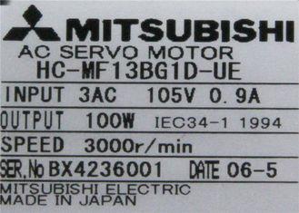 China HC-MF13BG1D-UE  Mitsubishi 100W Industrail AC SERVO MOTOR GEAR for sale