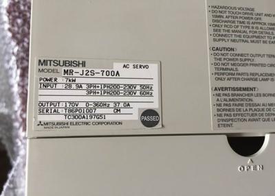 China MR-J2S-700B-EG  Mitsubishi AC Servo Amplifier Industrial Drive 7KW 170V 0-360Hz 37.0A for sale