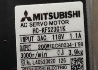 China Mitsubishi 200W Industrial AC Servo Motor HC-KFS23G1K with Gear K9020C or K9012C NEW for sale