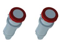 China 3125C6W Connectors 2CMA166924R1000 Industrial Plugs Sockets New for sale
