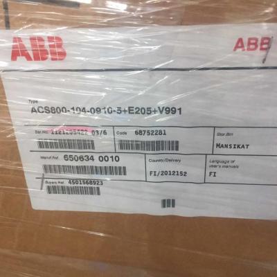 China ABB ACS800-04M-0610-7 3 phase 560 kW Frequency Converter 205 kg Current Product for sale