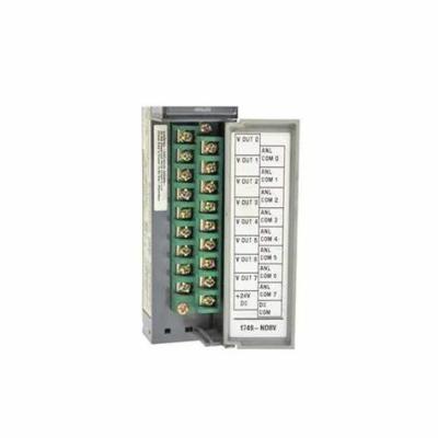 China 1746-NO8V  AB  16-bit 320 µV/count  SLC 500 analog output module for sale