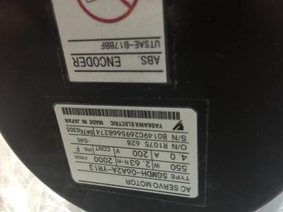 China SGM-02B312B Yaskawa Industrial Servo Motor    AC Servo Motor 100V 200W 2.7A 3000 RPM for sale