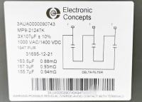 China 3AUA0000090743 107UF/1000VAC FILM CAPACITOR MP9-21247K DRIVES PARTS for sale
