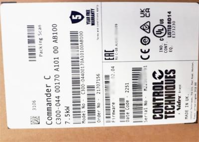China C300-04400170A CONTROL TECHNIQUES 7.5KW 17A Frequency Inverter for sale