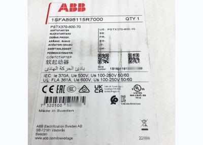 China PSTX370-600-70 1SFA898115R7000 PSTX Softstarter 370A 208-600VAC for sale