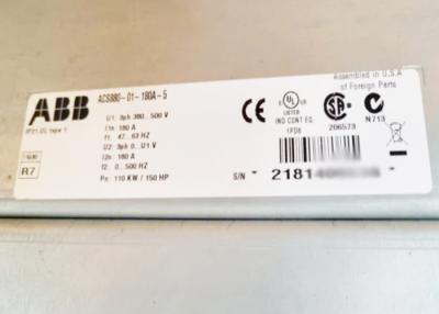 China ACS880-01-180A-5 3ABD00037858-D Wall Mounted Single AC Drive 110KW 180A for sale