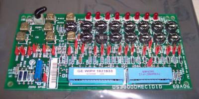 China GE MD Exciter Control Board DS3800DMEC features 7 terminals for attaching additional components to the board for sale
