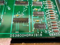 China GE Line Driver/Receiver Board DS3800HDRA features a modular connector for sale