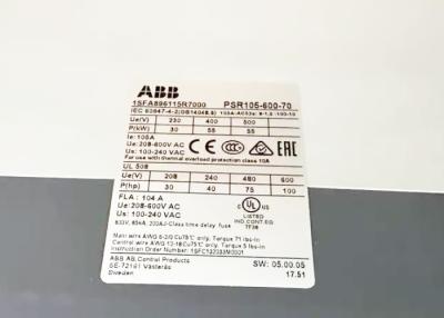 China PSR105-600-70 1SFA896115R7000 PSR Softstarter 105A 208-600VAC New for sale