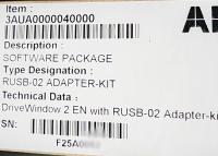 China 3AUA0000040000 RUSB-02 DriveWindow 2.X EN Debugging Tool New In Box for sale