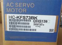 China Powerful High Speed Servo Motor 0.75 KW Output Capacity HC-KFS73BK / HC-MFS73B for sale