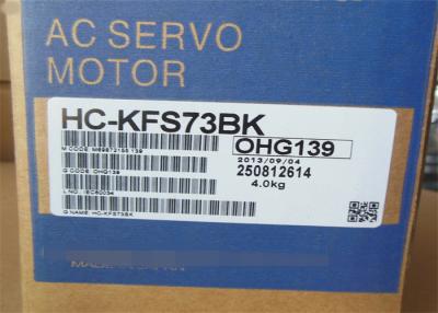 China Powerful High Speed Servo Motor 0.75 KW Output Capacity HC-KFS73BK / HC-MFS73B for sale