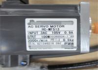 China 100W Mitsubishi AC Industrial Servo Motor HC-MFS13 / HC-KFS13 Japan Motor for sale