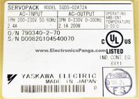 China Yaskawa SGDS-02A72A 200-230V Voltage Servo Drives New In Original for sale