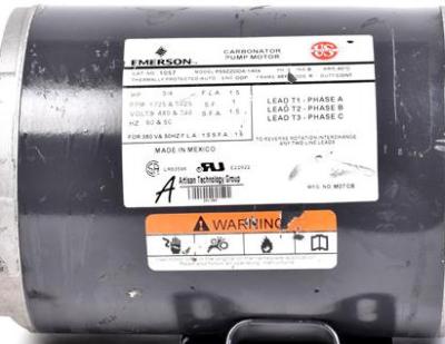 China New Box Emerson Model P55ZZDDA-1404 Industrial Servo Motor 380V for sale