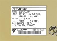 China Yaskawa SGDE-02BP AC Servo Amplifier Brand New In Original Box for sale