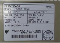 China Brand New Yaskawa AC Servo Drives SGDB-20VN Original New In Box for sale