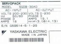 China AC Servo Drives Yaskawa SGDB-30AD Brand New In Original Box 230V for sale
