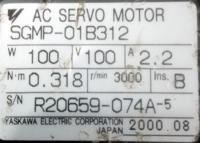 China SGM-01B312 Brand Yaskawa AC Servo Motor New Original In Box 100V for sale