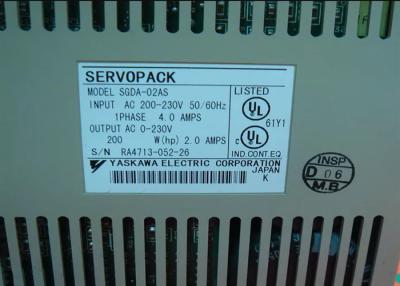 China 230V AC Servo Amplifier Yaskawa SGDA-02AS New In Original Box for sale