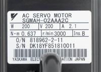 China Yaskawa SGMAH-02AAA2C Industrial Servo Motor Brand New In Box for sale