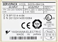 China Yaskawa SGDS-08A12A Sigma 3 Series AC Servo Drives Brand New for sale