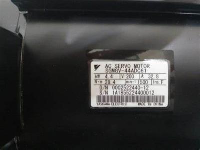 China Yaskawa SGMGV-44ADC61 AC Servo Motor Industry Brand New In Box for sale
