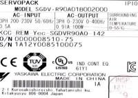 China Yaskawa SGDV-R90A01B002000 AC Servo Drives Brand New Original for sale