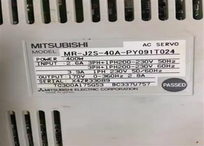 China Japan Made High Torque DC Servo Motor MR-J2S-40A-PY091 for Industrial Machinery for sale