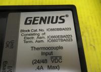China GE Fanuc IC660BBA023  6 input circuits, 24 to 48 Volts DC of block power, -25 mV to 150 mV of voltage measurements for sale