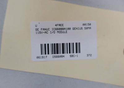 China IC660BBA100 Analog I/O Block is a 115 Volts AC, 4-input, and 2-output analog block from GE Fanuc for sale