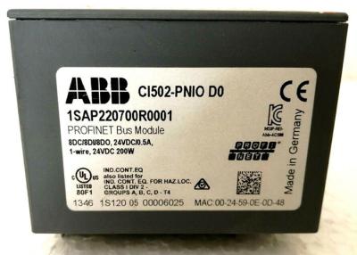 China ABB CI502-PNIO 1SAP220700R0001  Interface module. PROFINET IO RT device. 8 DI: 24VDC. 8 for sale