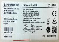 China ABB PM554-TP-ETH  1SAP120600R0071 AC500 Prog. Logic Controller 128kB 8DI/6DO-T ETH 24VDC for sale
