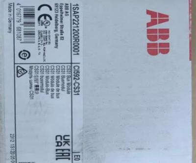 China ABB Drives 1SAP221200R0001 CI592-CS31 AI/AO/DI/DC AC500 PLC REM I/O for sale